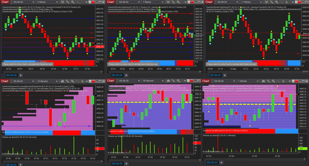 Trade futures using renko and time charts on NinjaTrader | Anna Coulling